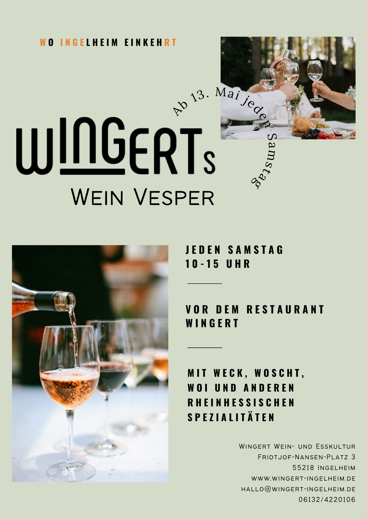 Wingert - Wein und Esskultur - Café | Restaurant | Weinbar